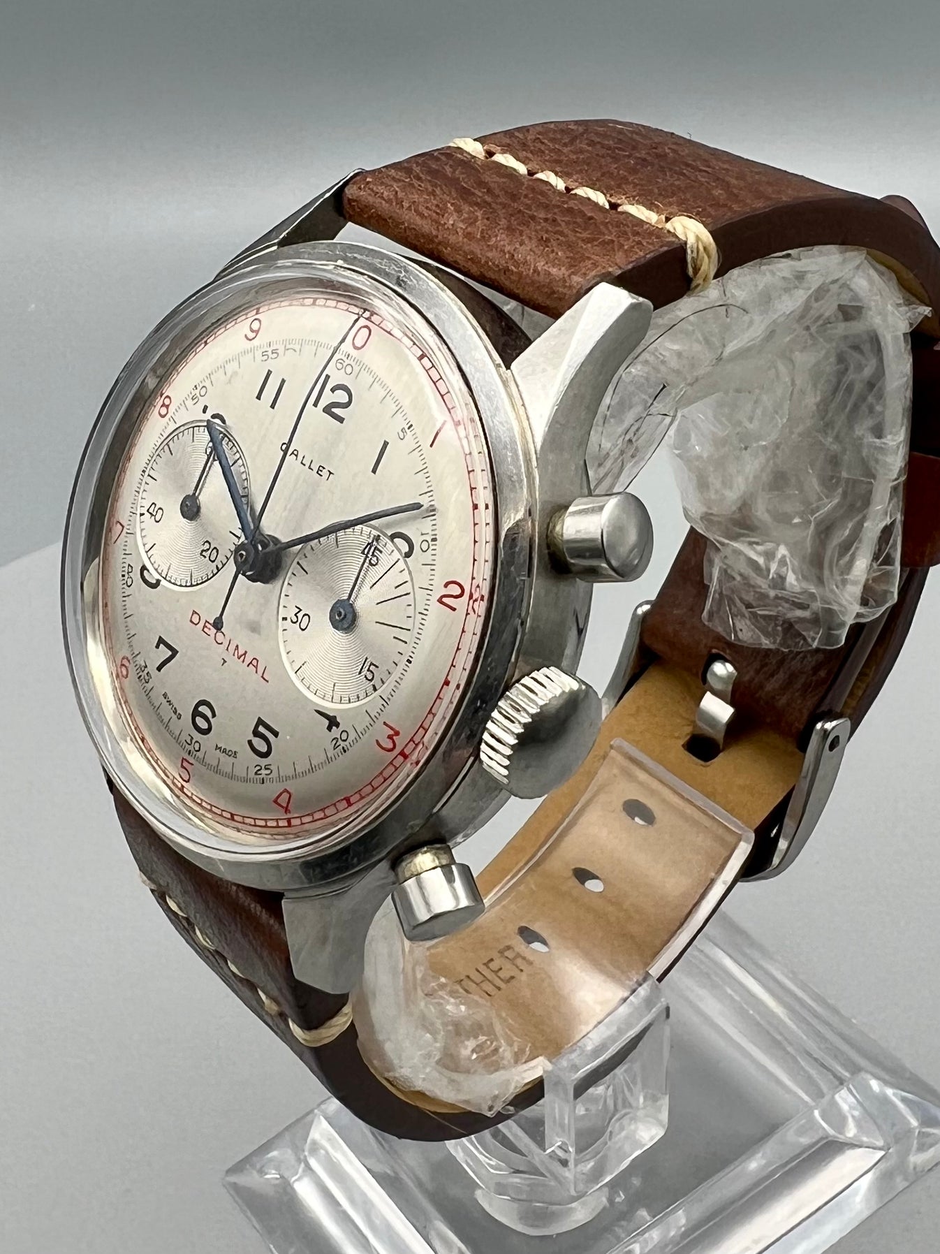 Gallet Multichron Decimal Chronograph, Rare and Excellent Condition, 1 ...